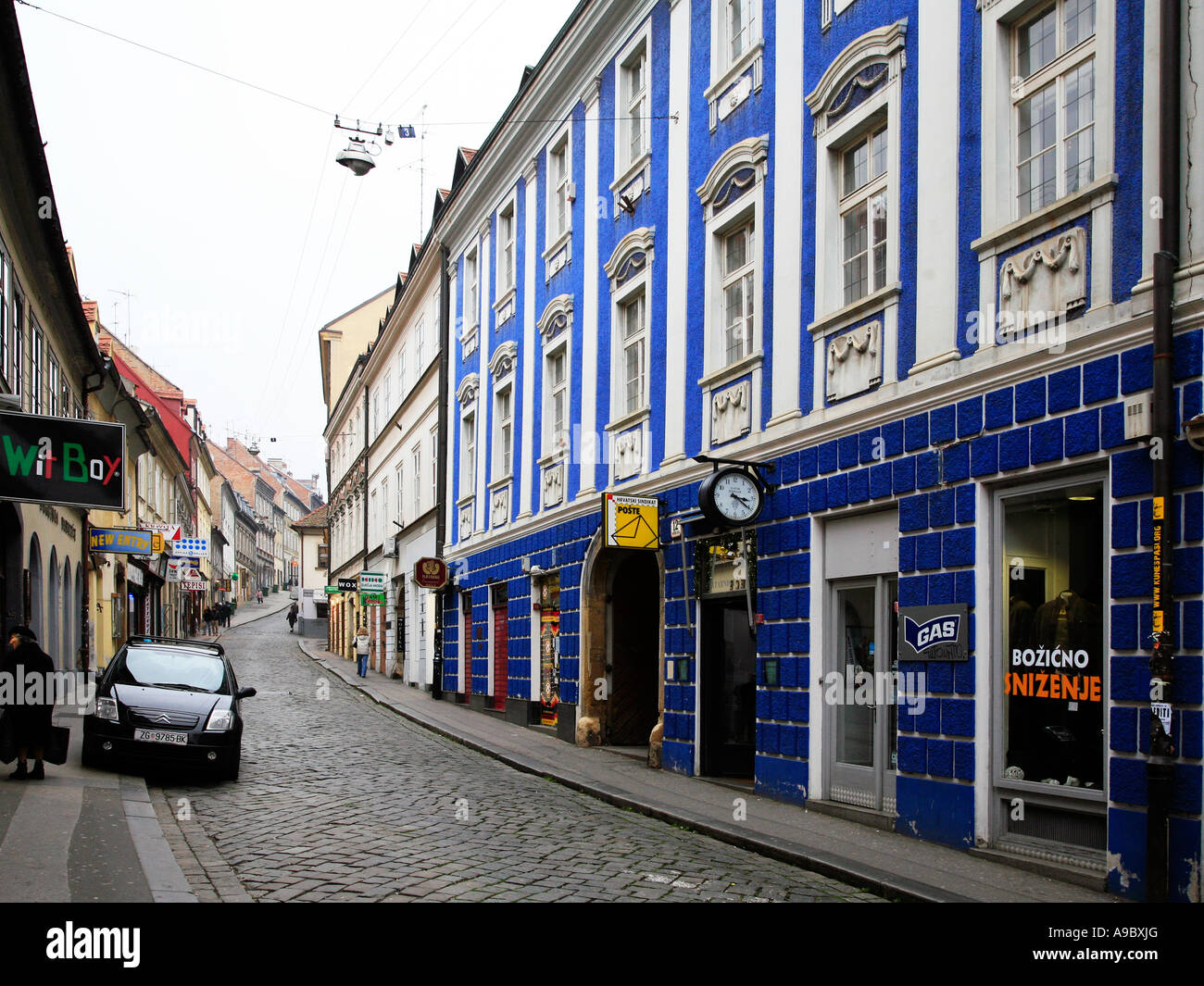 Radiceva street in Zagreb Croatia Stock Photo - Alamy