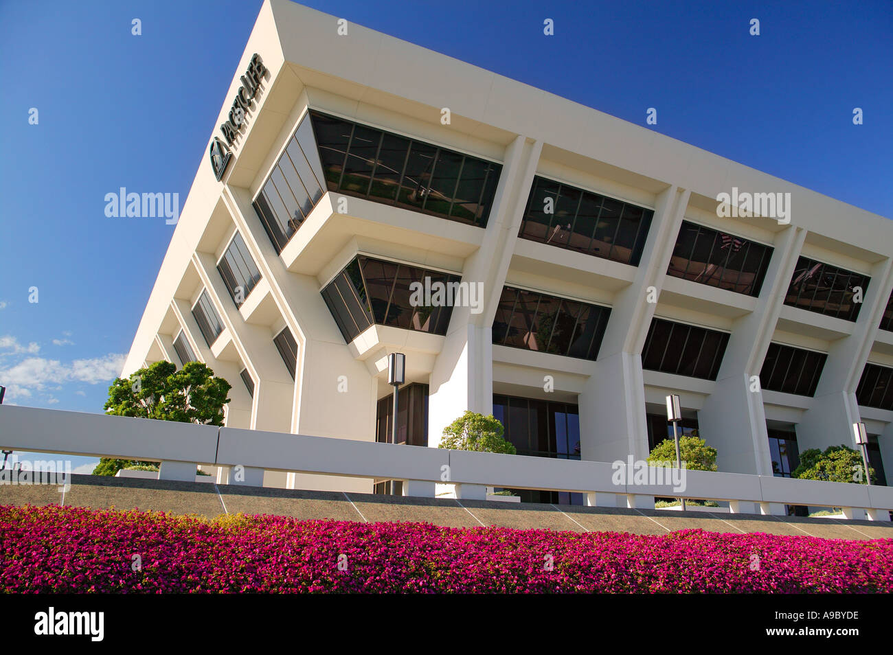 Pacific Life building in Fashion Island Newport Beach California Stock ...