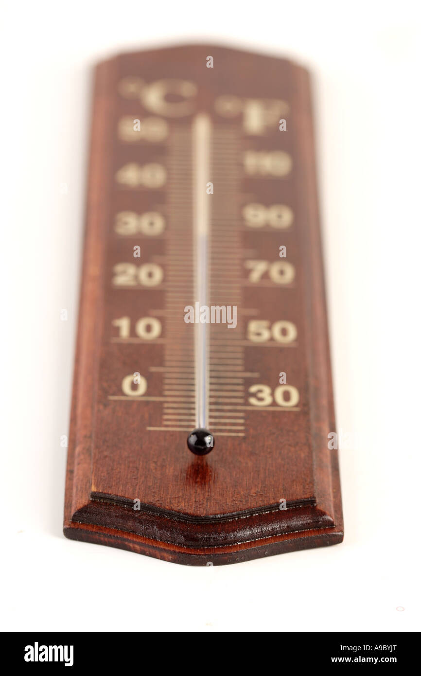 Red thermometer Cut Out Stock Images & Pictures - Alamy
