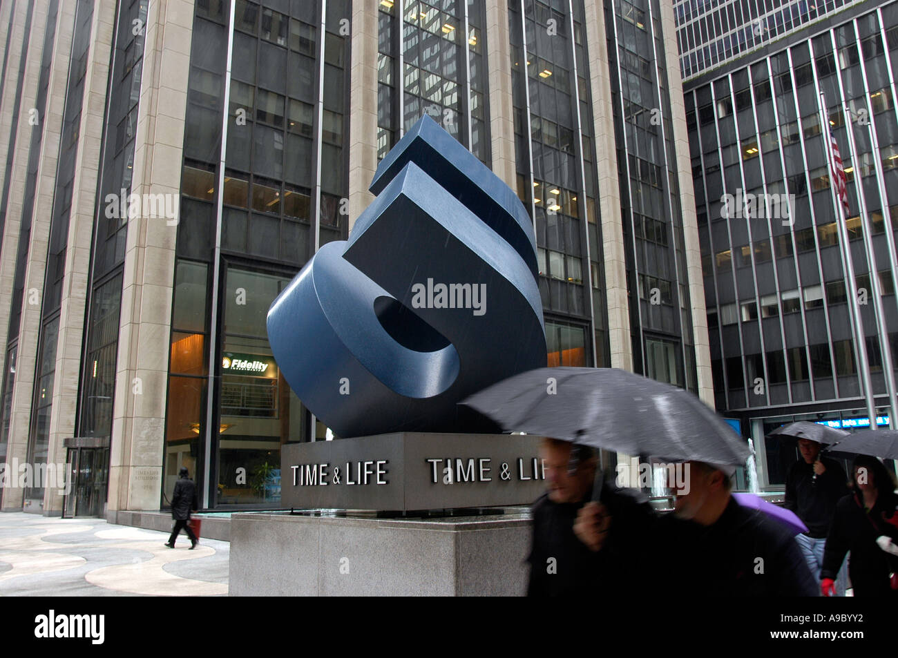 The Time Life Building on Sixth Avenue in NYC Stock Photo - Alamy