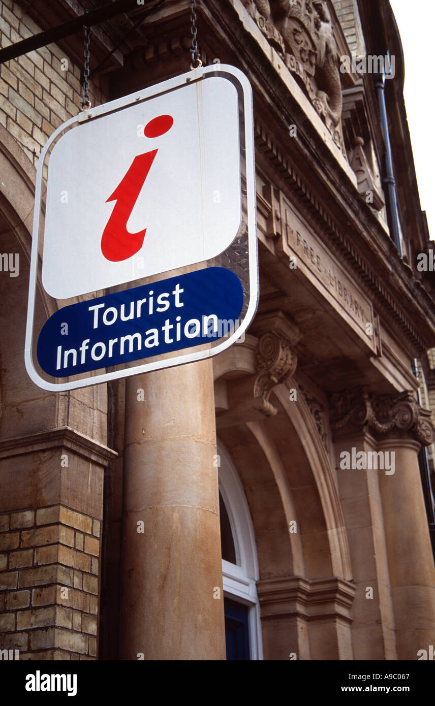 Tourist Information sign Stock Photo - Alamy