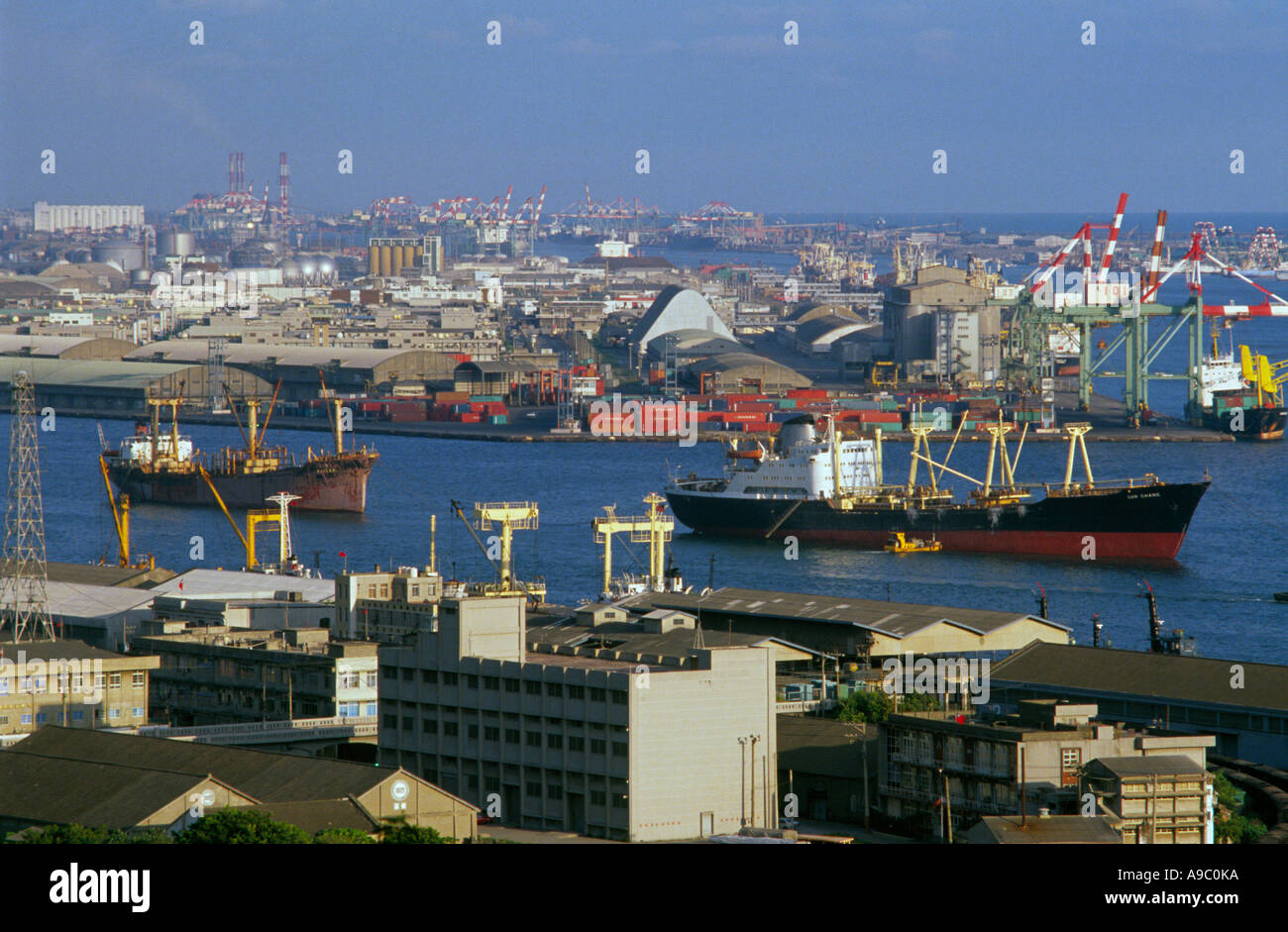 Kaohsiung Harbour Taiwan Stock Photo - Alamy
