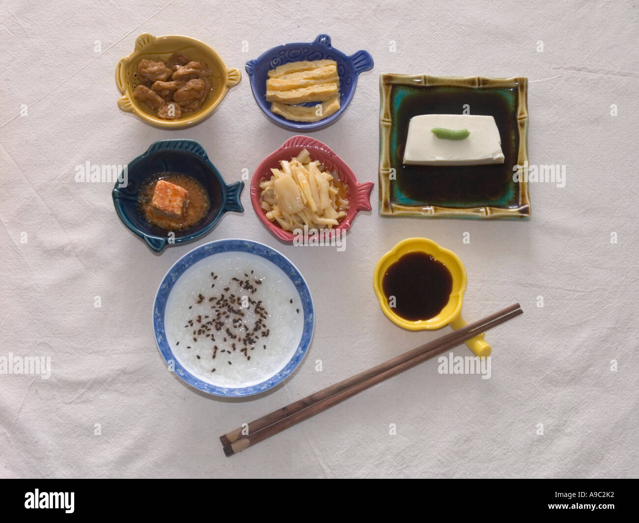 Chinese Breakfast set Stock Photo - Alamy