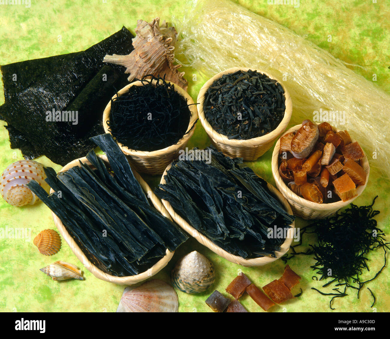 Hijiki seaweed hi-res stock photography and images - Alamy