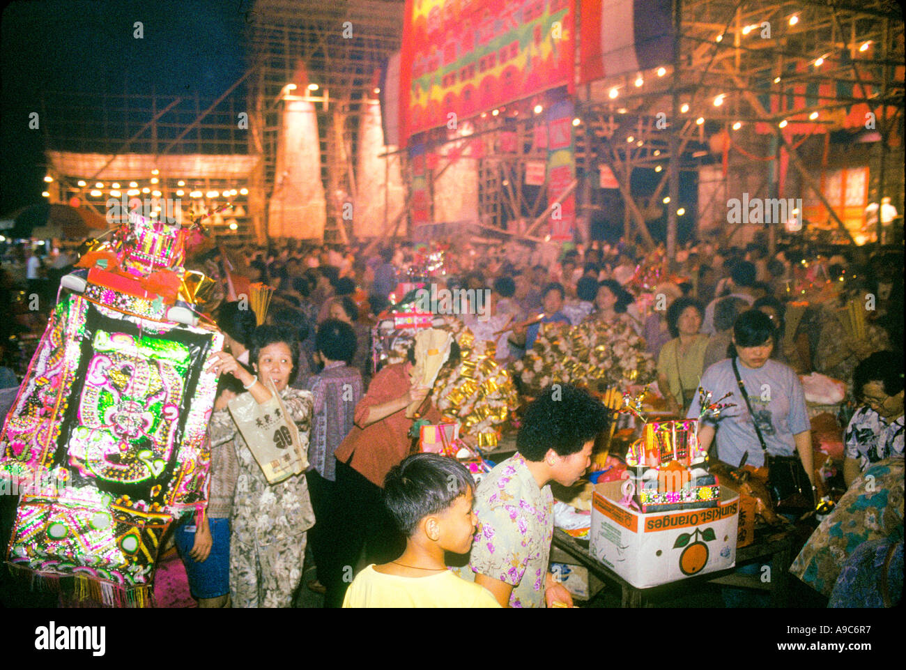 China Hong Kong Cheung Chau Bun festival Stock Photo - Alamy