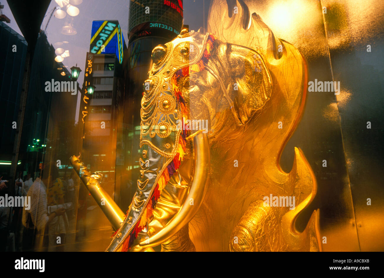 Ginza department store window display Tokyo Japan Stock Photo - Alamy