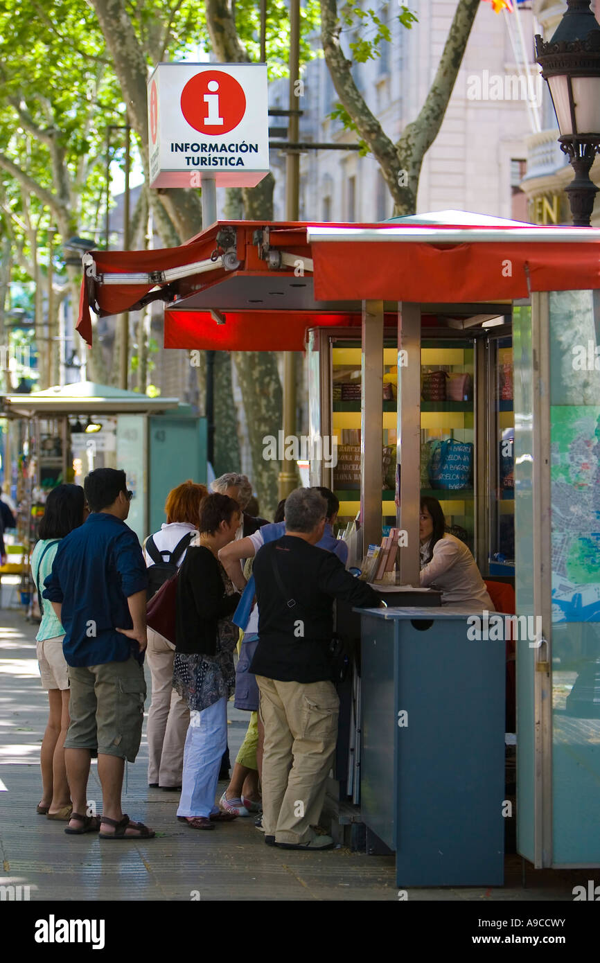 Tourist Information Booth Stock Photo - Alamy