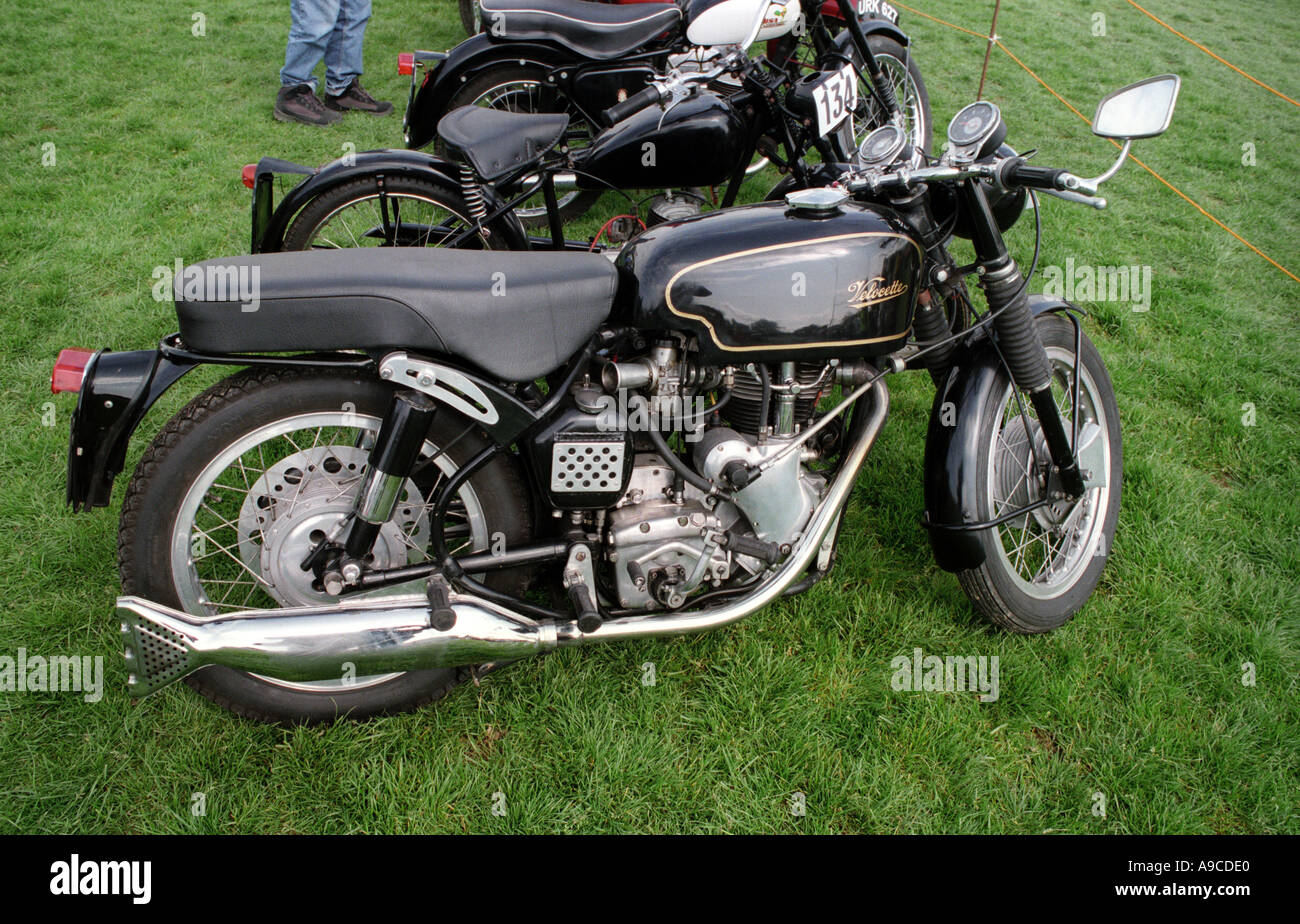 Vintage velocette motorcycle hi-res stock photography and images - Alamy