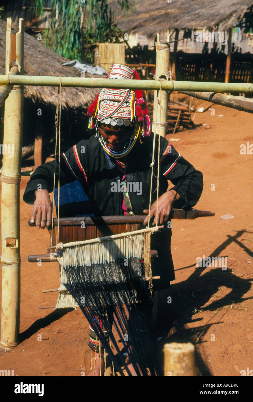 Ahka akha hill tribe hi-res stock photography and images - Alamy