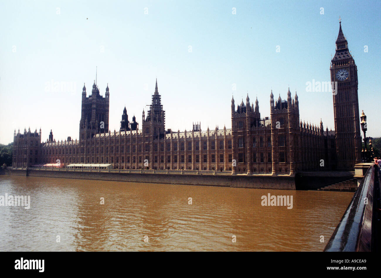 Houses of Parliament Palace of Westminster London England UK Stock ...