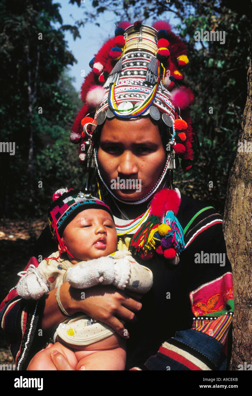 Ahka akha hill tribe hi-res stock photography and images - Alamy