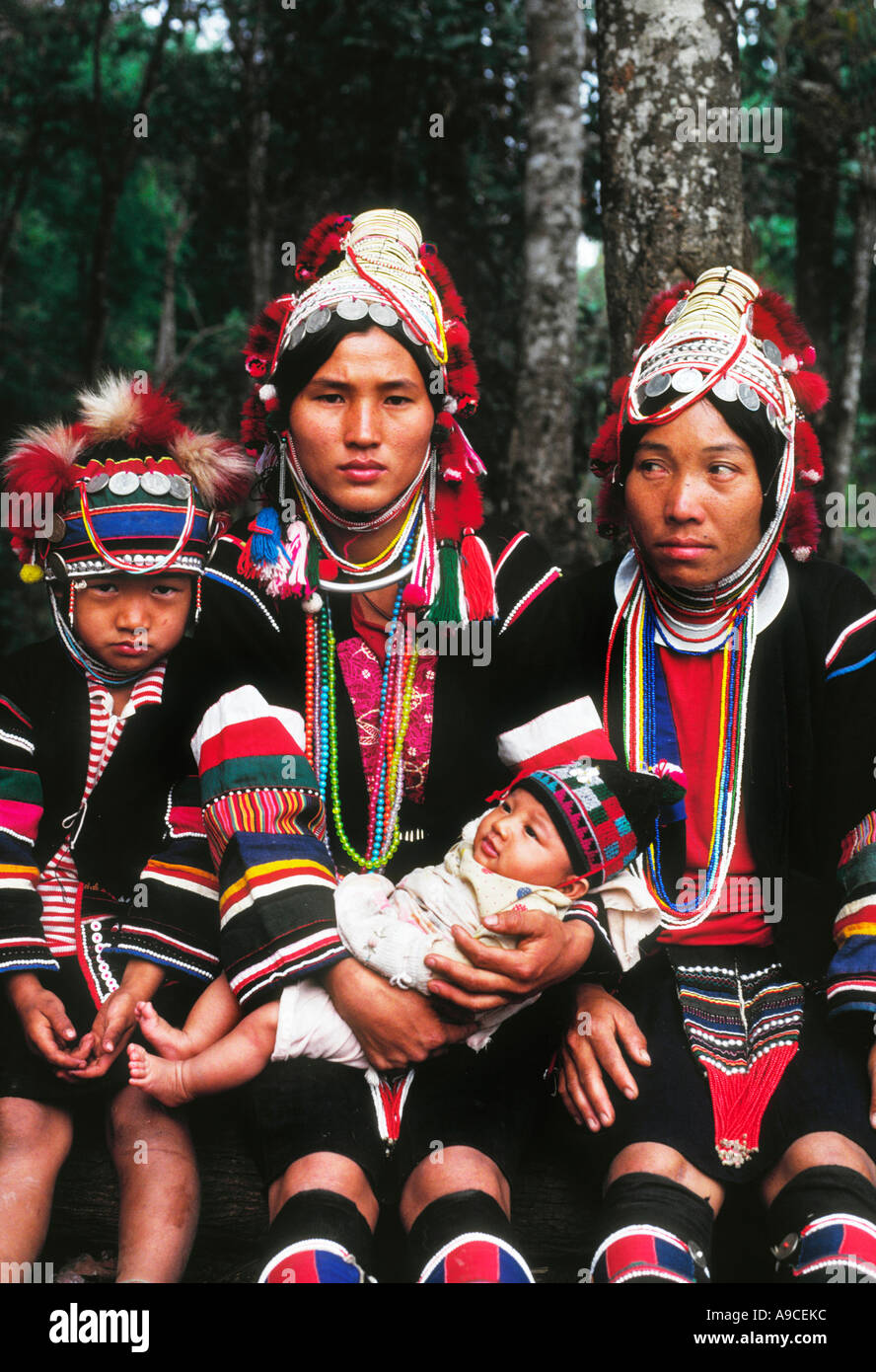 Ahka akha hill tribe hi-res stock photography and images - Alamy