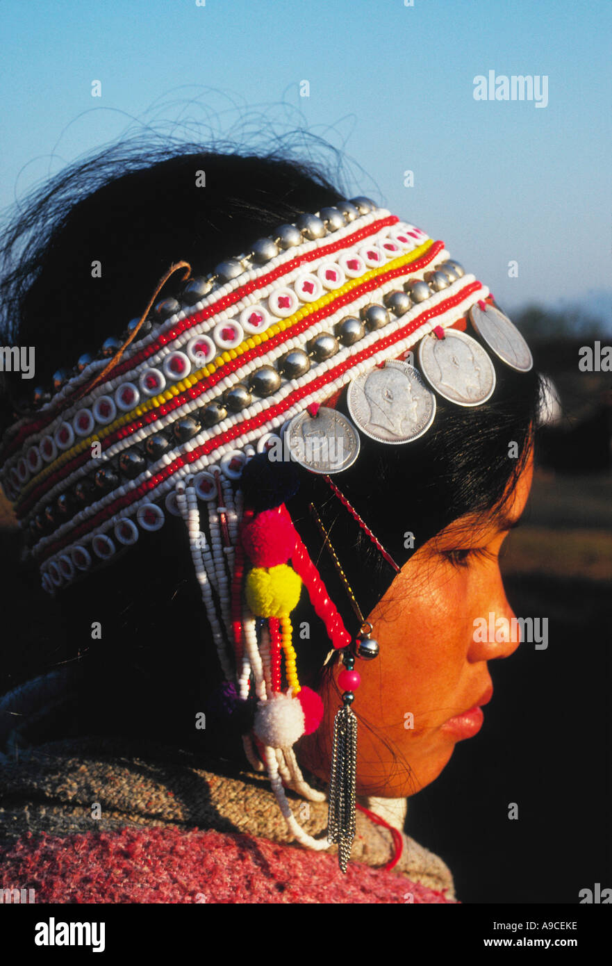 Ahka Akha Hill tribe Chiang Rai Thailand Stock Photo - Alamy