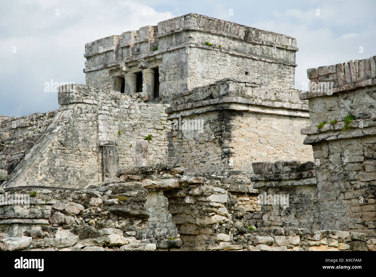 Tulum Caribbean ruins Stock Photo - Alamy