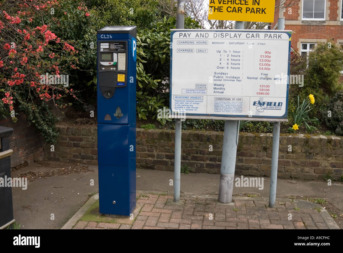 Pay and Display Machine Stock Photo - Alamy