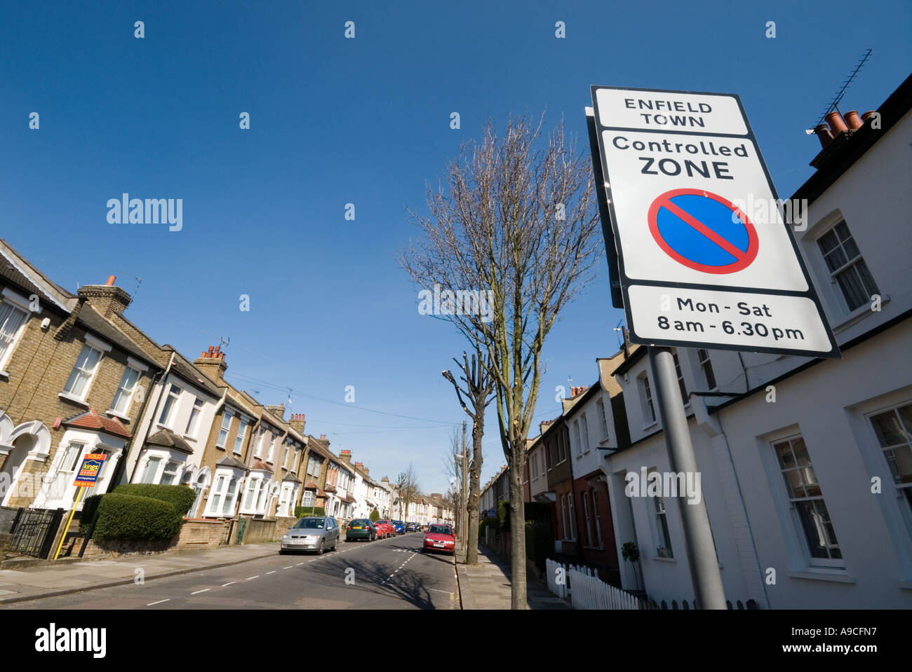 No restricted controlled parking hi-res stock photography and images ...