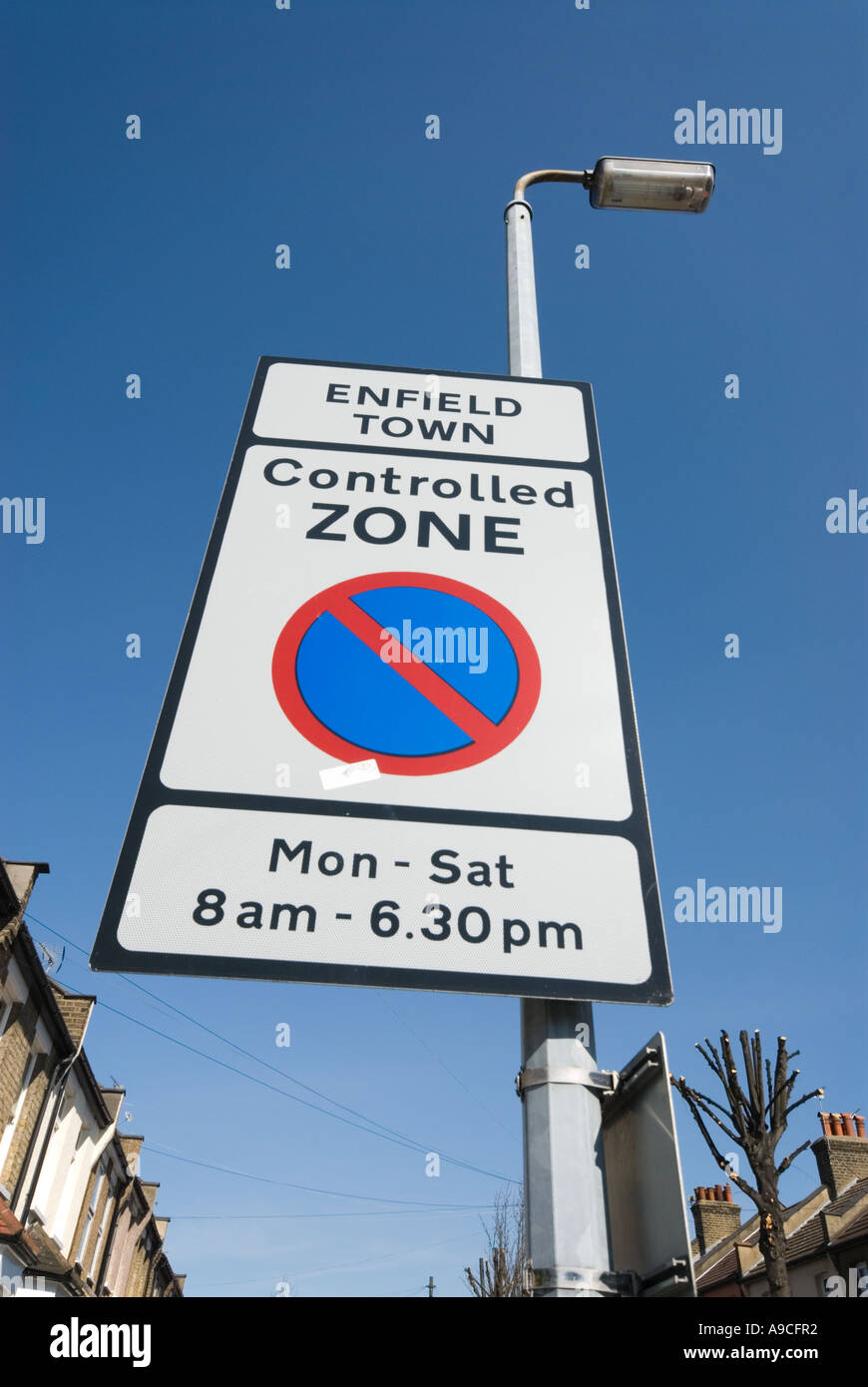 No restricted controlled parking hi-res stock photography and images ...