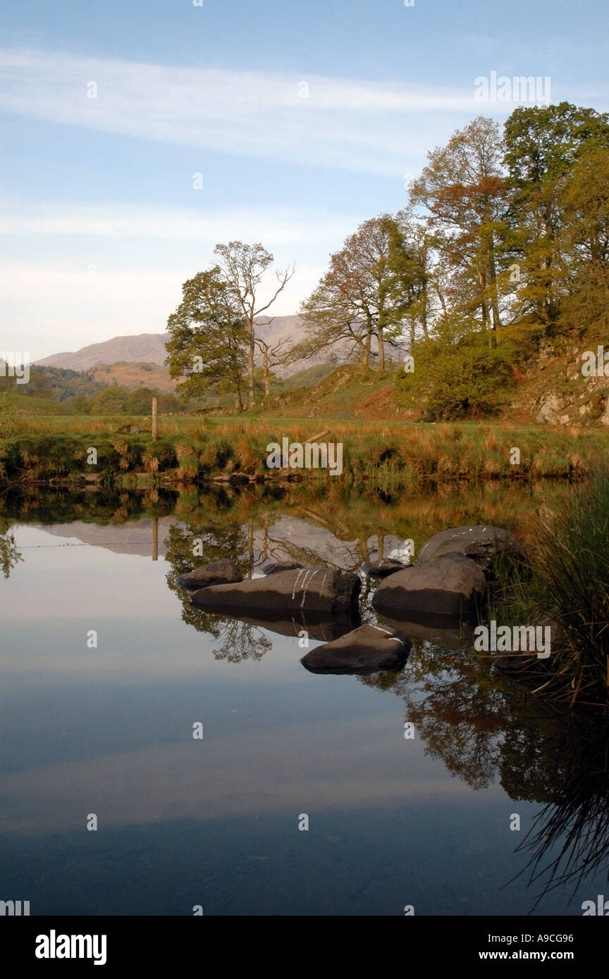 Elterwater Lake District Cumbria England UK Stock Photo - Alamy