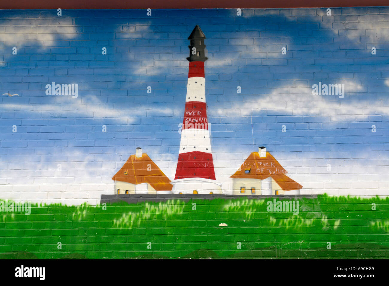 Lighthouse abstract painting hi-res stock photography and images - Alamy