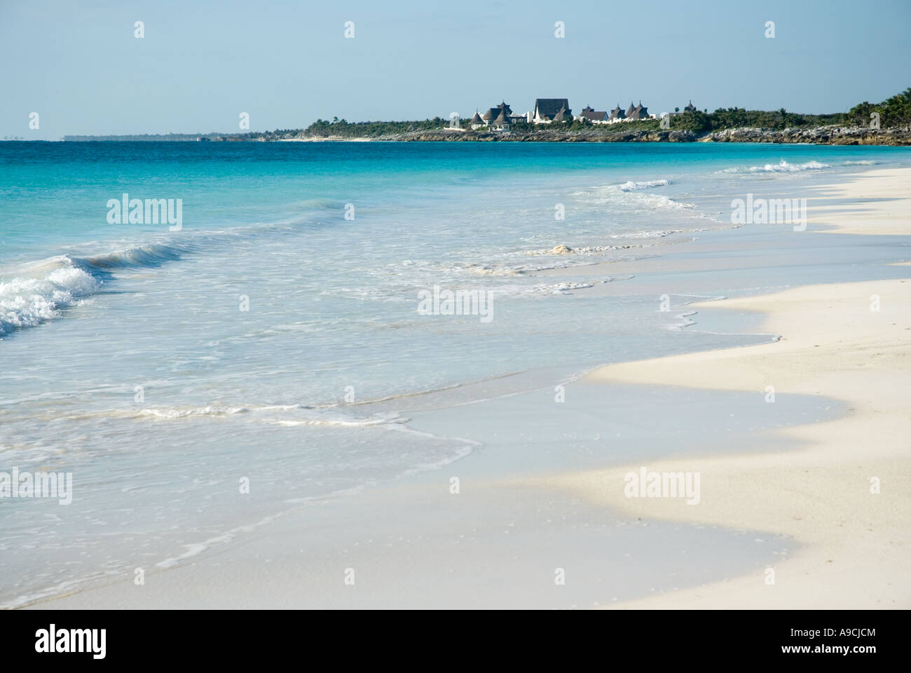 Tulum caribbean panoramic view Stock Photo - Alamy