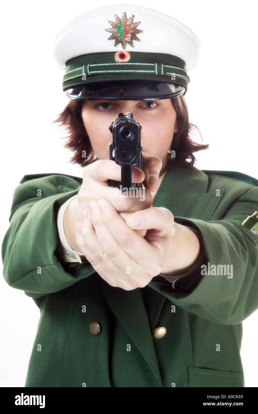 German policewoman hi-res stock photography and images - Alamy