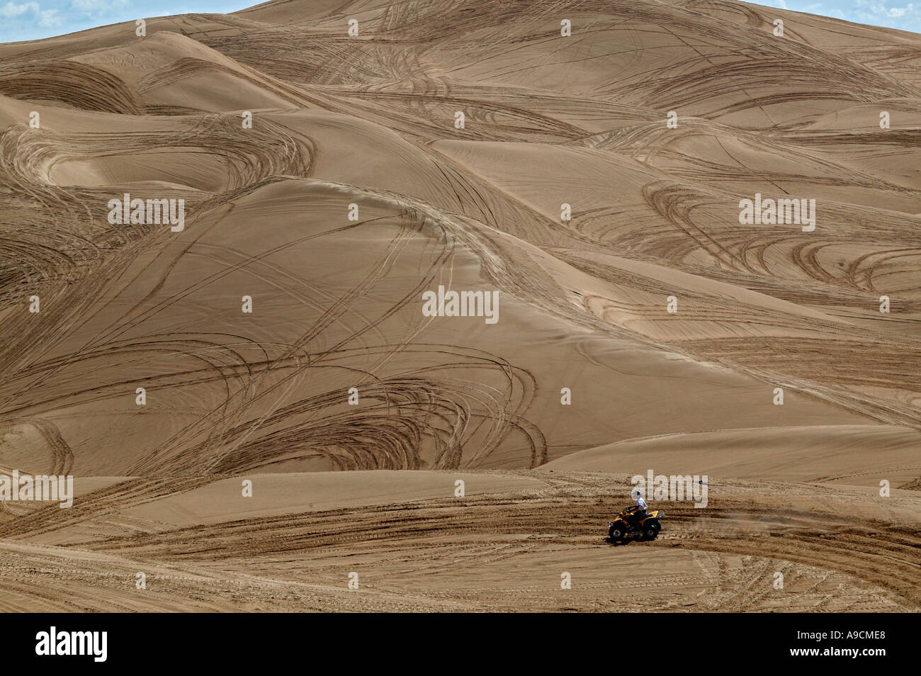 The off road vehicle recreation area of the Imperial Sand Dunes ...