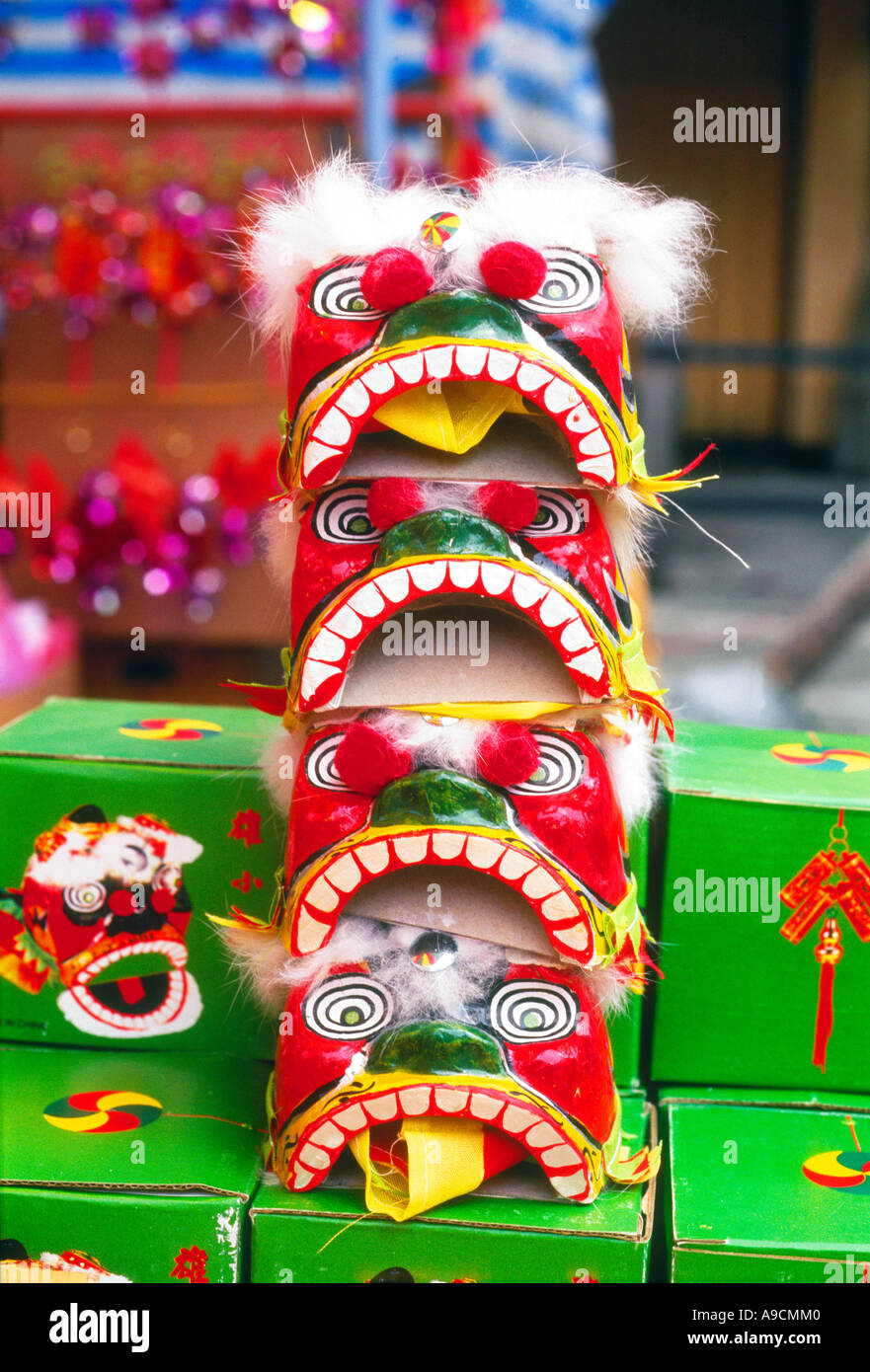 China Hong Kong Cheung Chau island Bun festival Stock Photo - Alamy