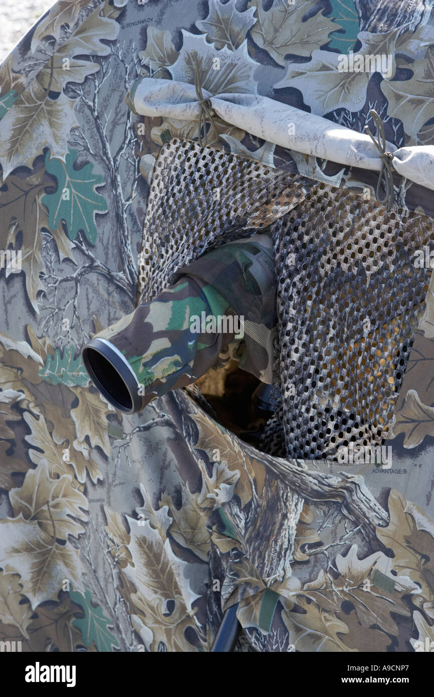 Foulney Island hide Stock Photo - Alamy