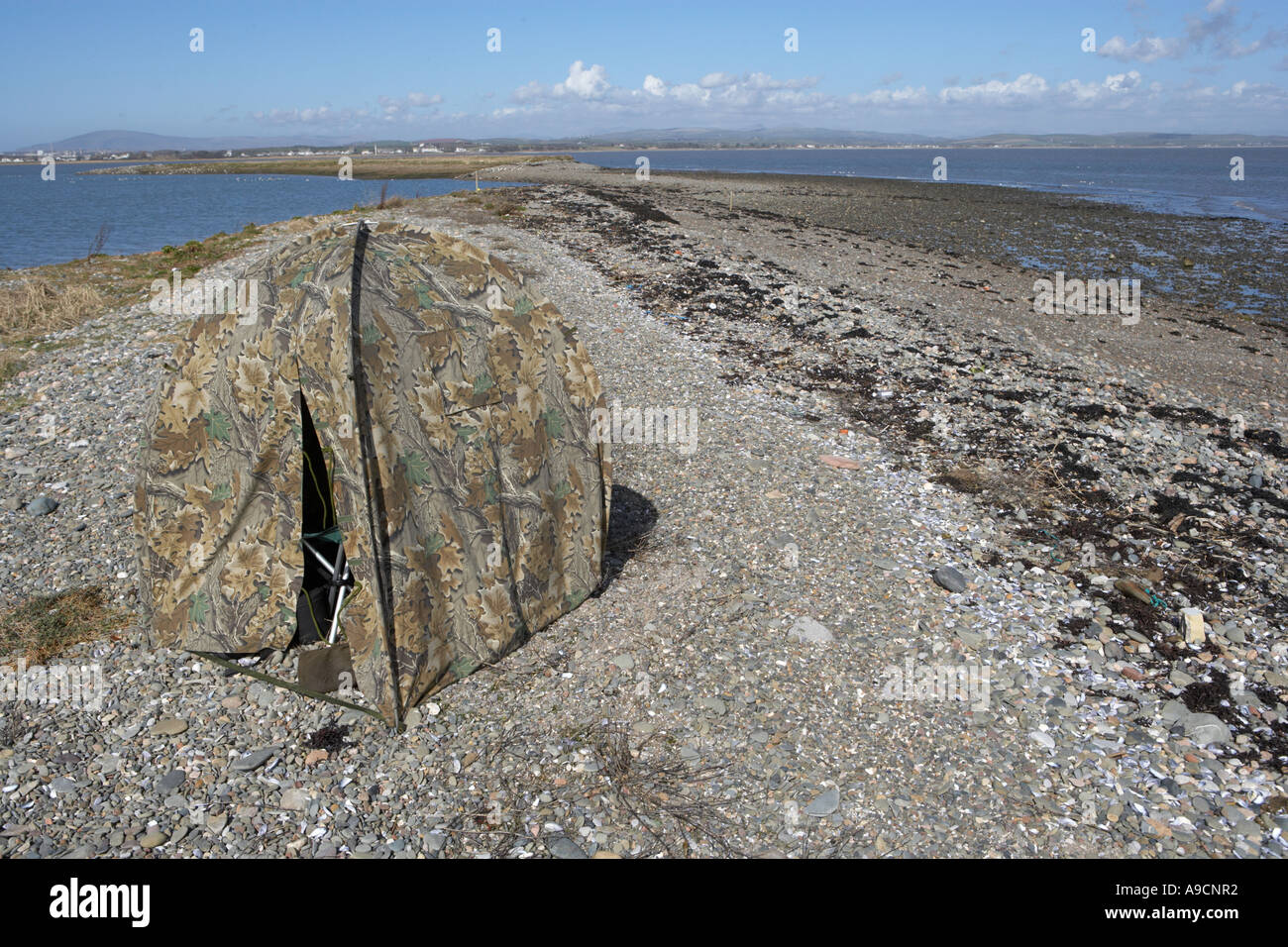 Foulney Island hide Stock Photo - Alamy