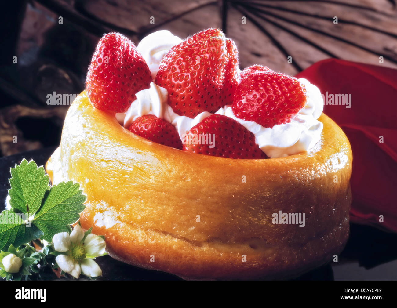Savarin cake hi-res stock photography and images - Alamy
