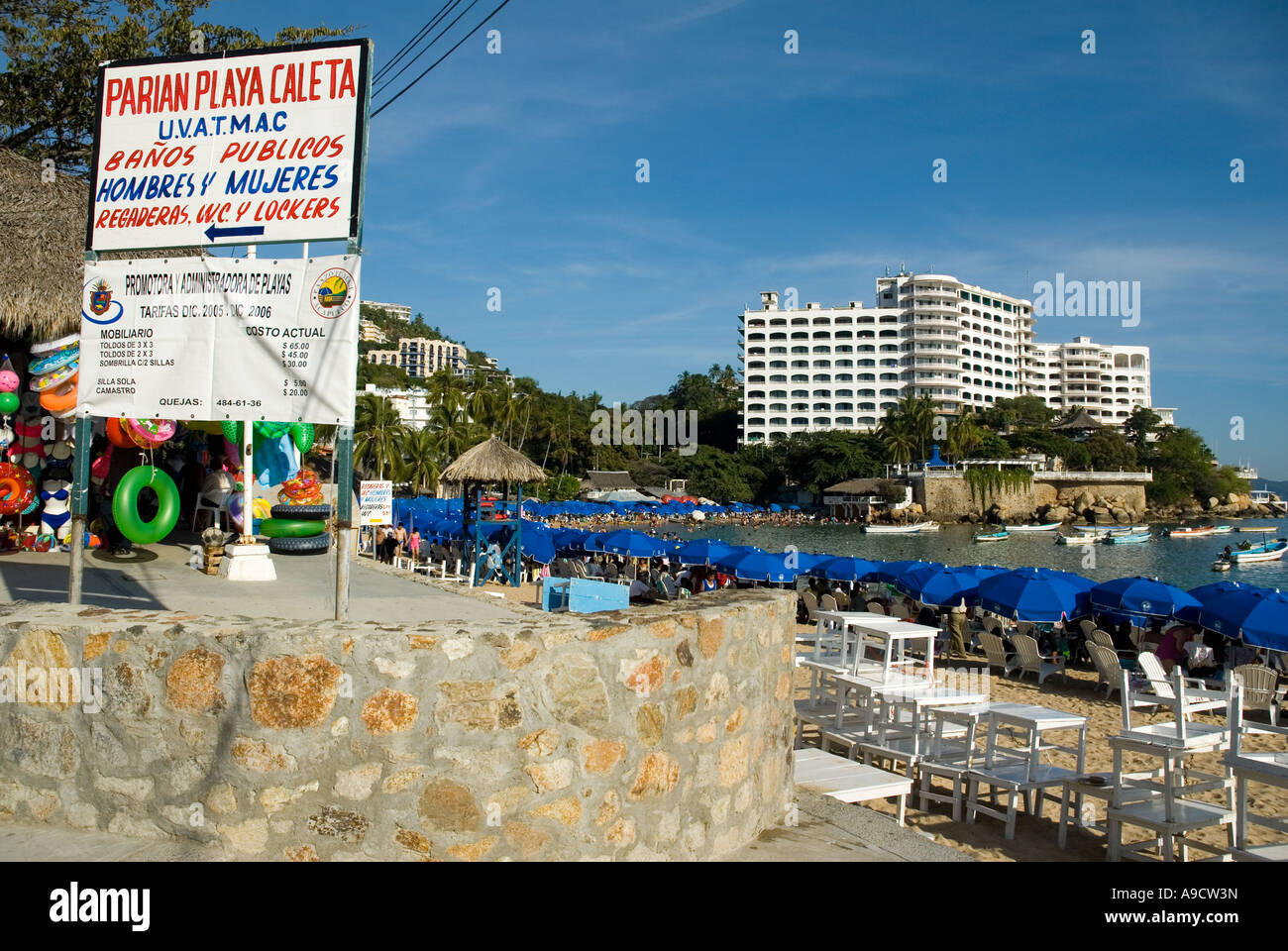 Acapulco beach Mexico Stock Photo - Alamy