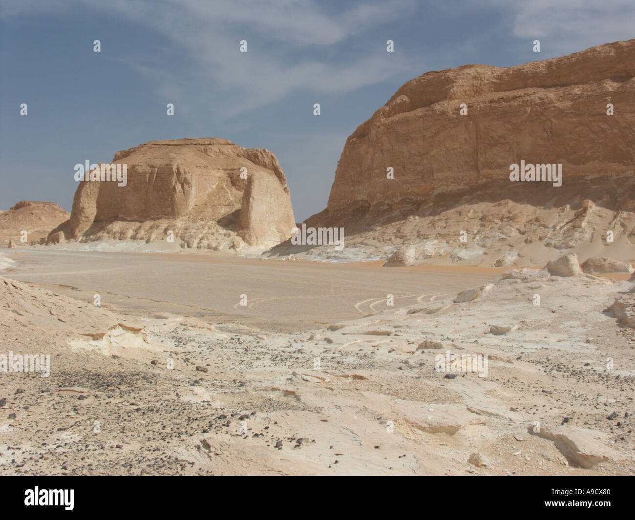 The White Desert Western Desert Egypt Stock Photo - Alamy