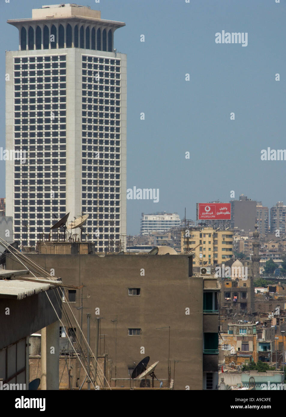 rooftop view from the Odeon Palace Hotel in downtown Cairo Luxury hotel ...