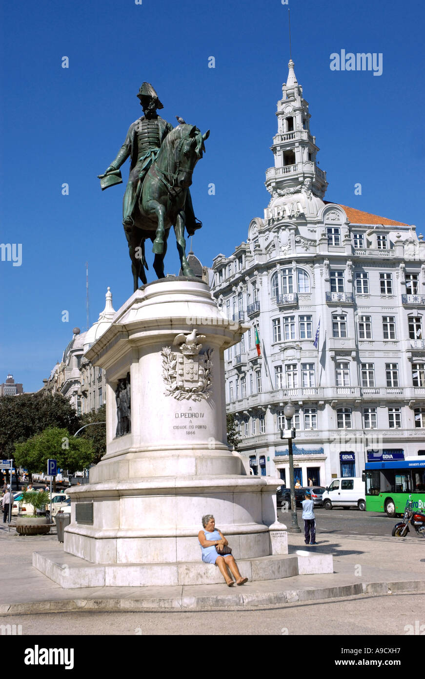 View magnificent imposing main square typical architecture building ...