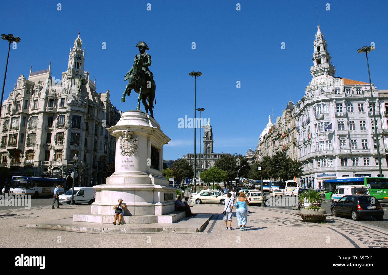 View magnificent imposing main square typical architecture building ...