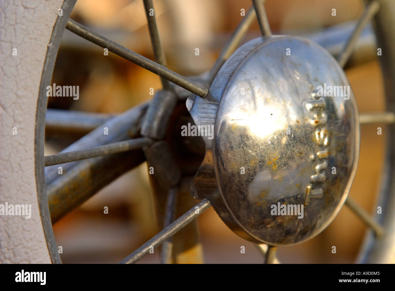 old hub cap and tire Stock Photo - Alamy