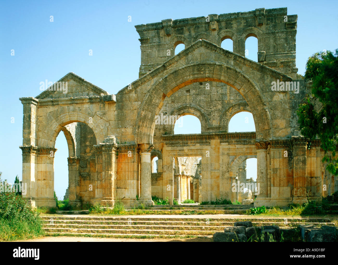 Simeon stylites pillar hi-res stock photography and images - Alamy