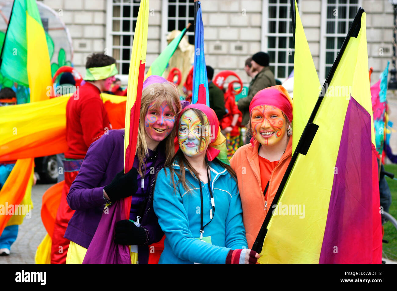 Irish Flag Face Paint High Resolution Stock Photography and Images - Alamy