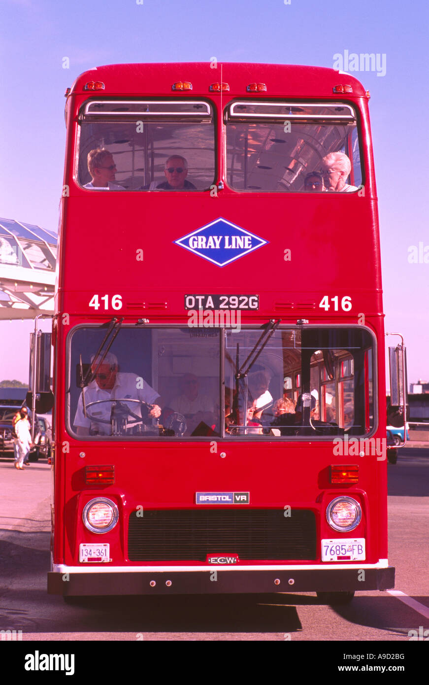 Vancouver canada bc sightseeing bus hi-res stock photography and images ...
