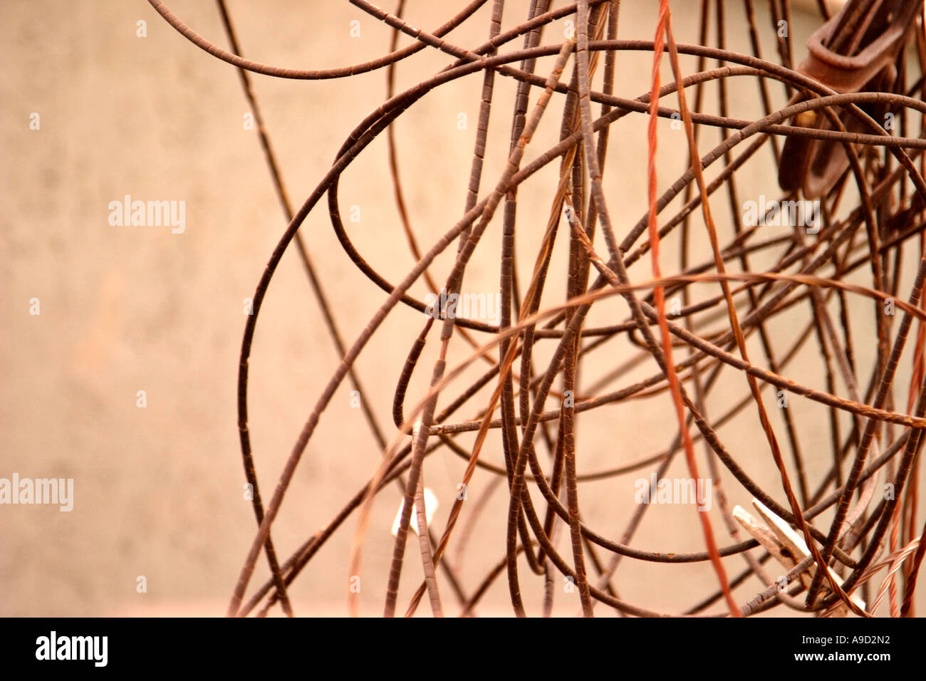 Rusting wires hi-res stock photography and images - Alamy