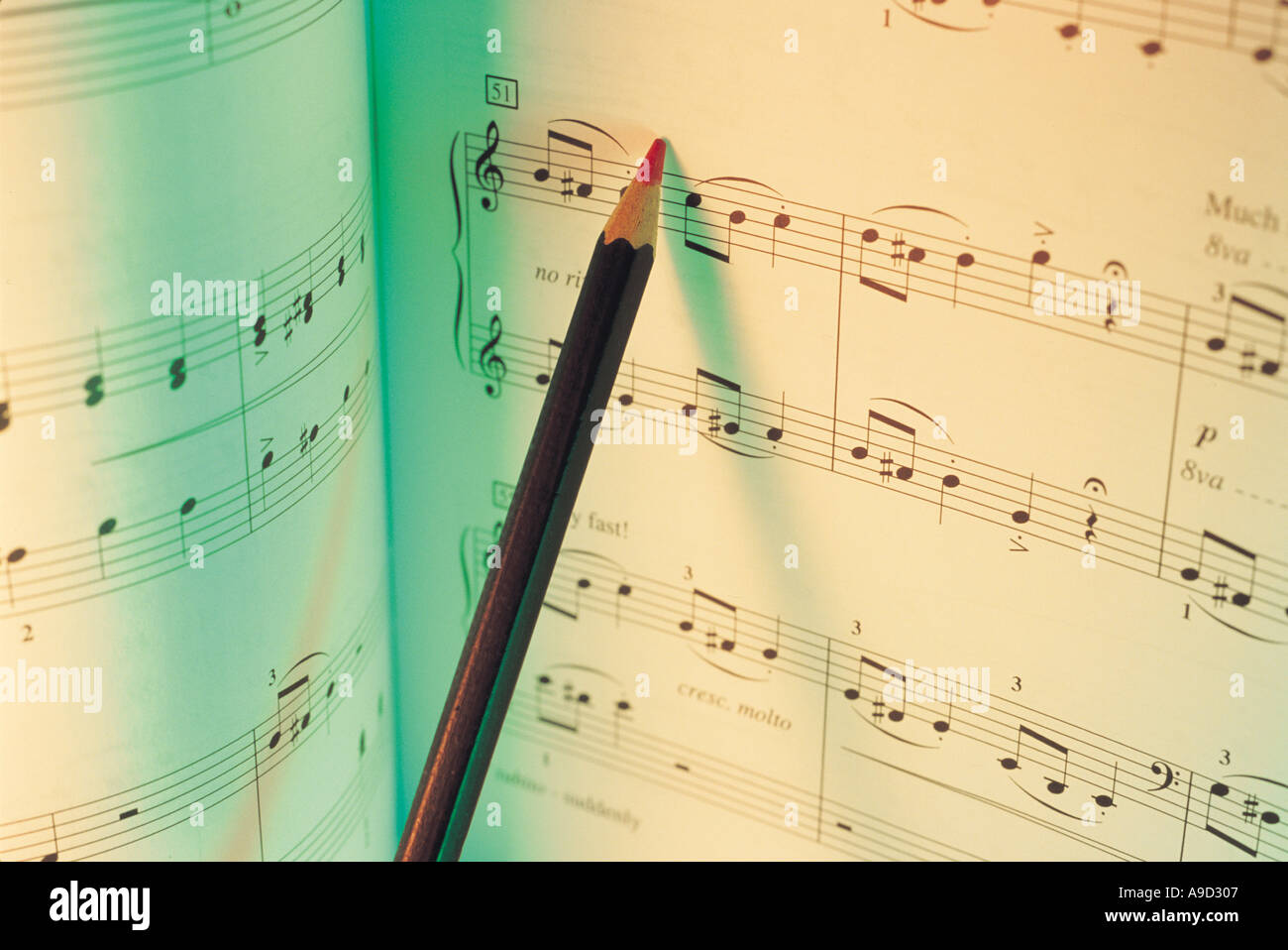 Musical annotation hi-res stock photography and images - Alamy