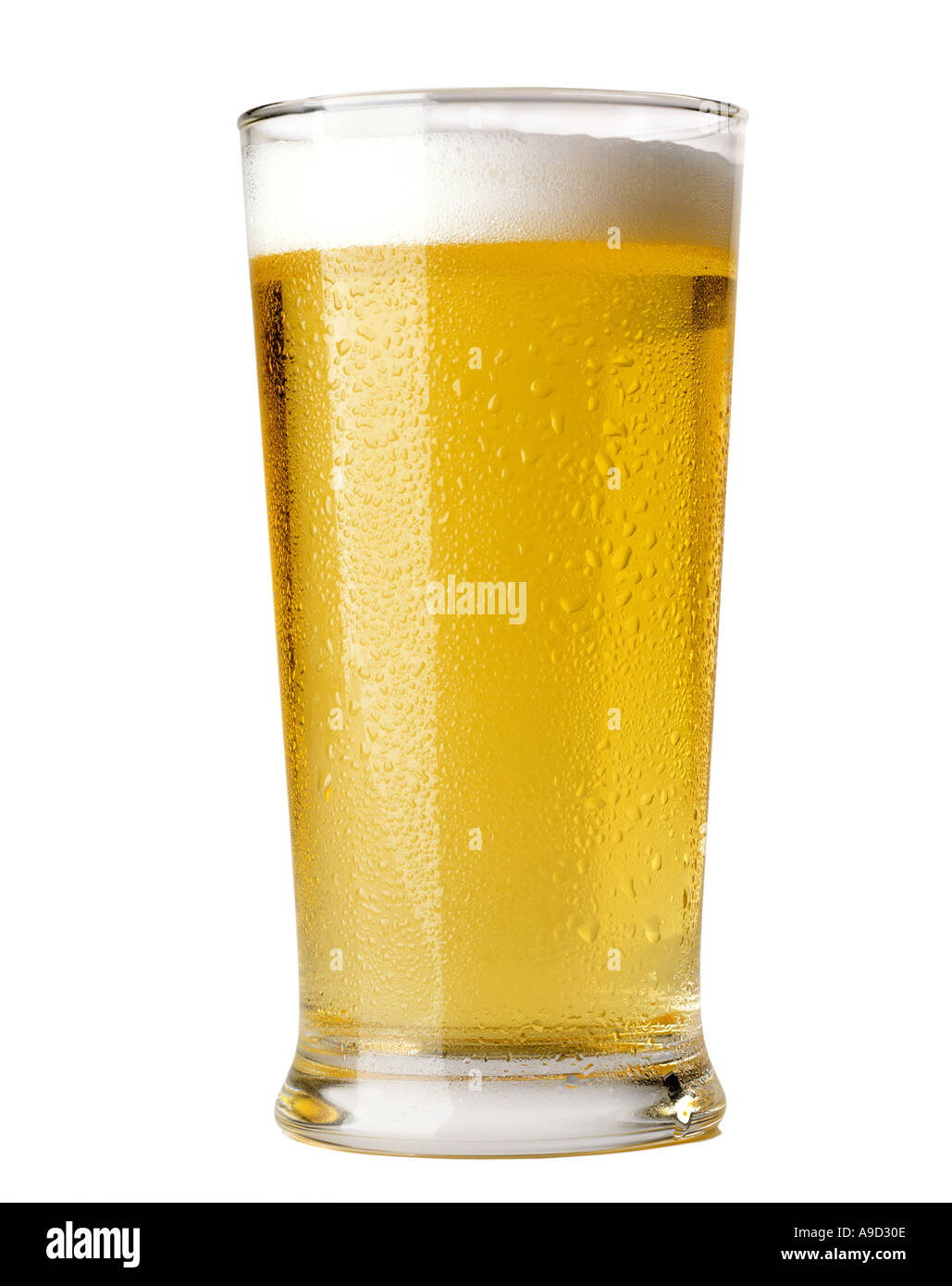 Beer in glass Stock Photo - Alamy