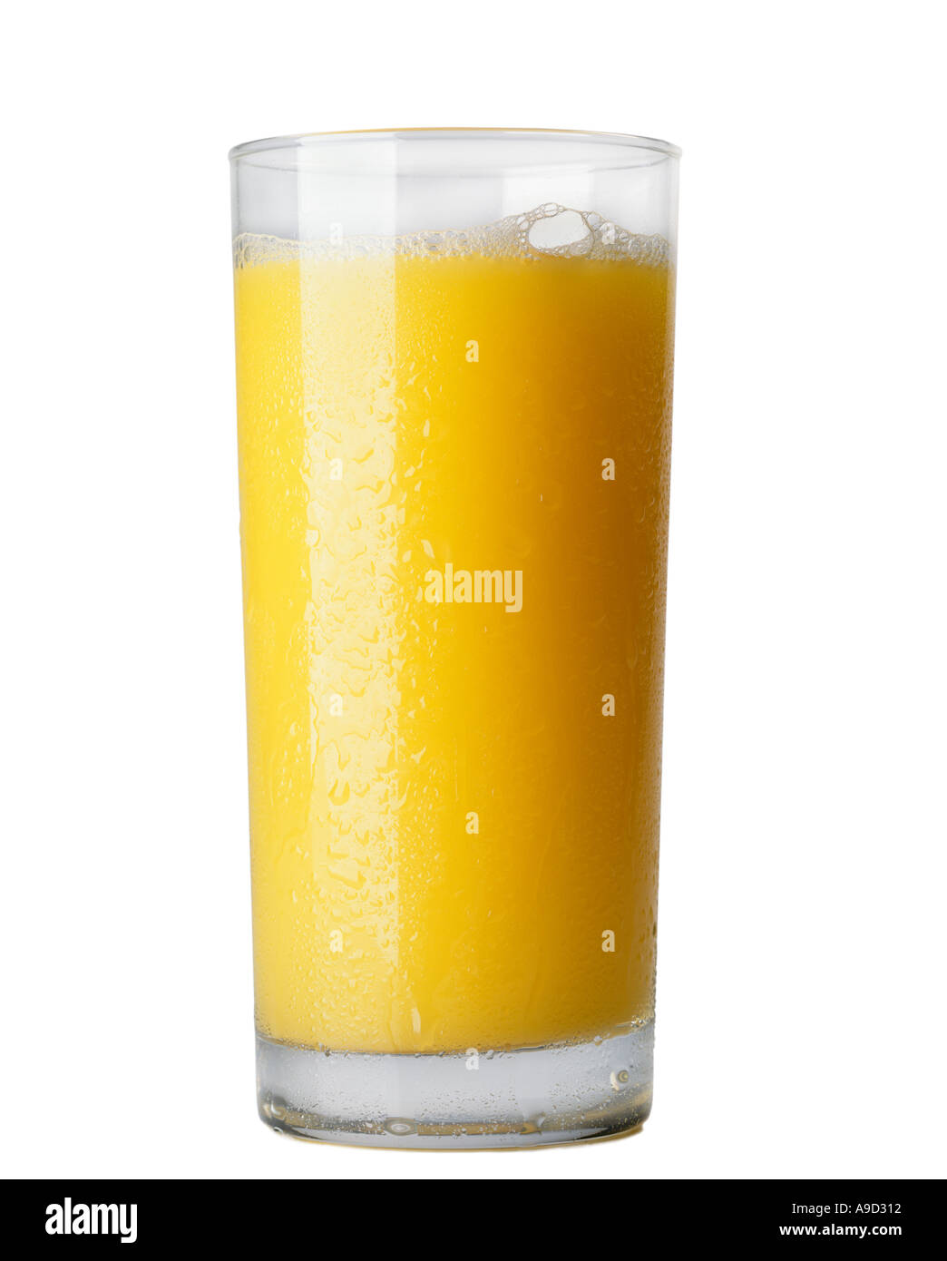 Glass of orange Juice Stock Photo - Alamy