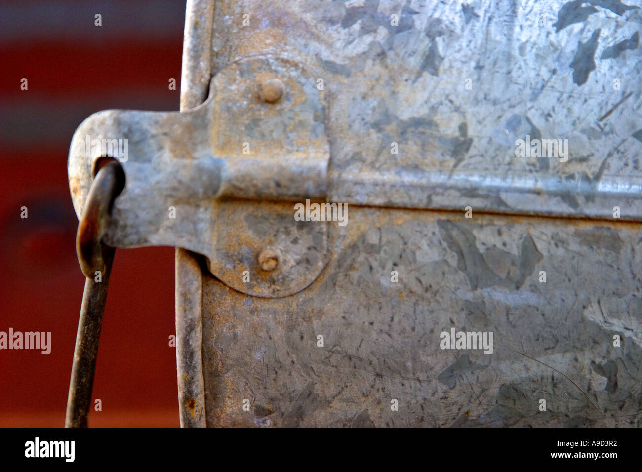 metal door and latch Stock Photo - Alamy