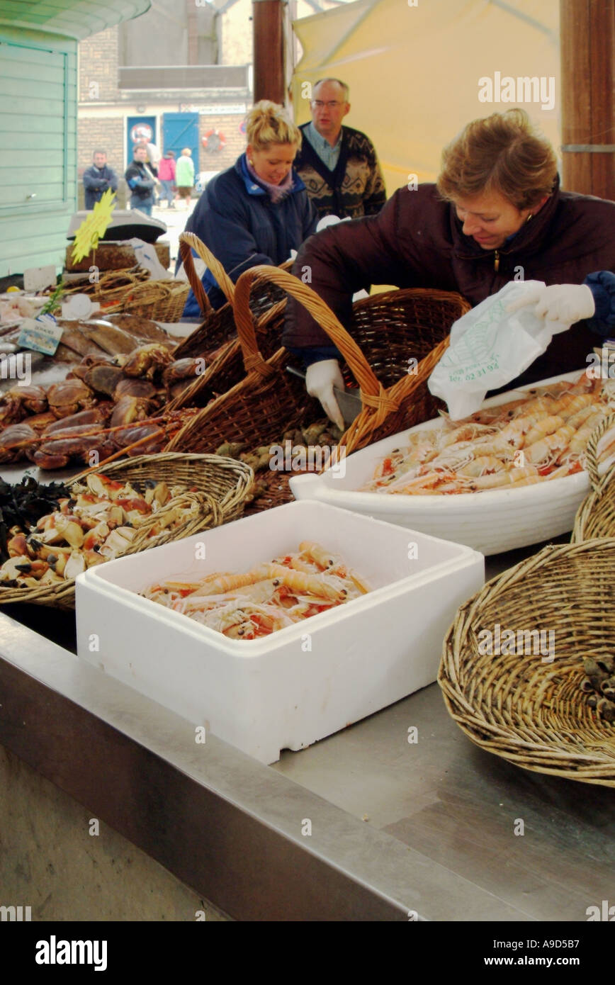 Port en bessin fish hi-res stock photography and images - Alamy