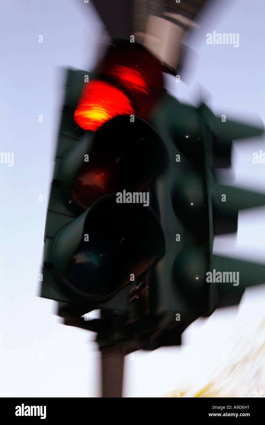 redlight, stoplight, stop, red, light, traffic, blur, blurred ...