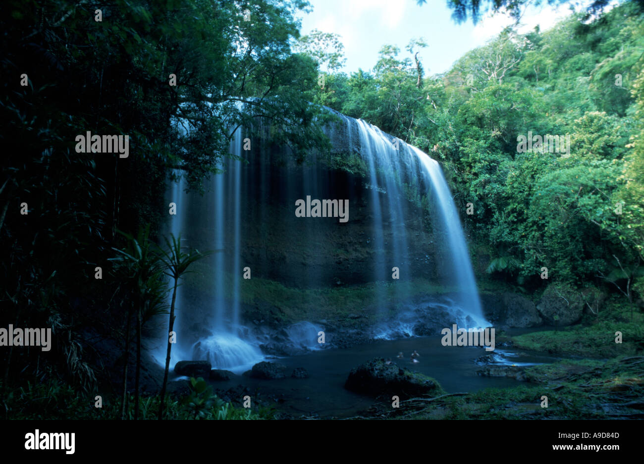 Micronesia palau waterfall hi-res stock photography and images - Alamy