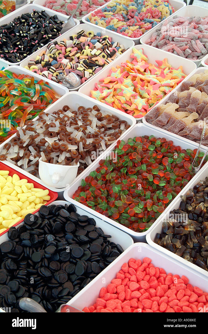 sweets, sweet, candy, sugar, liquorice, allsorts, tooth, decay, diet ...