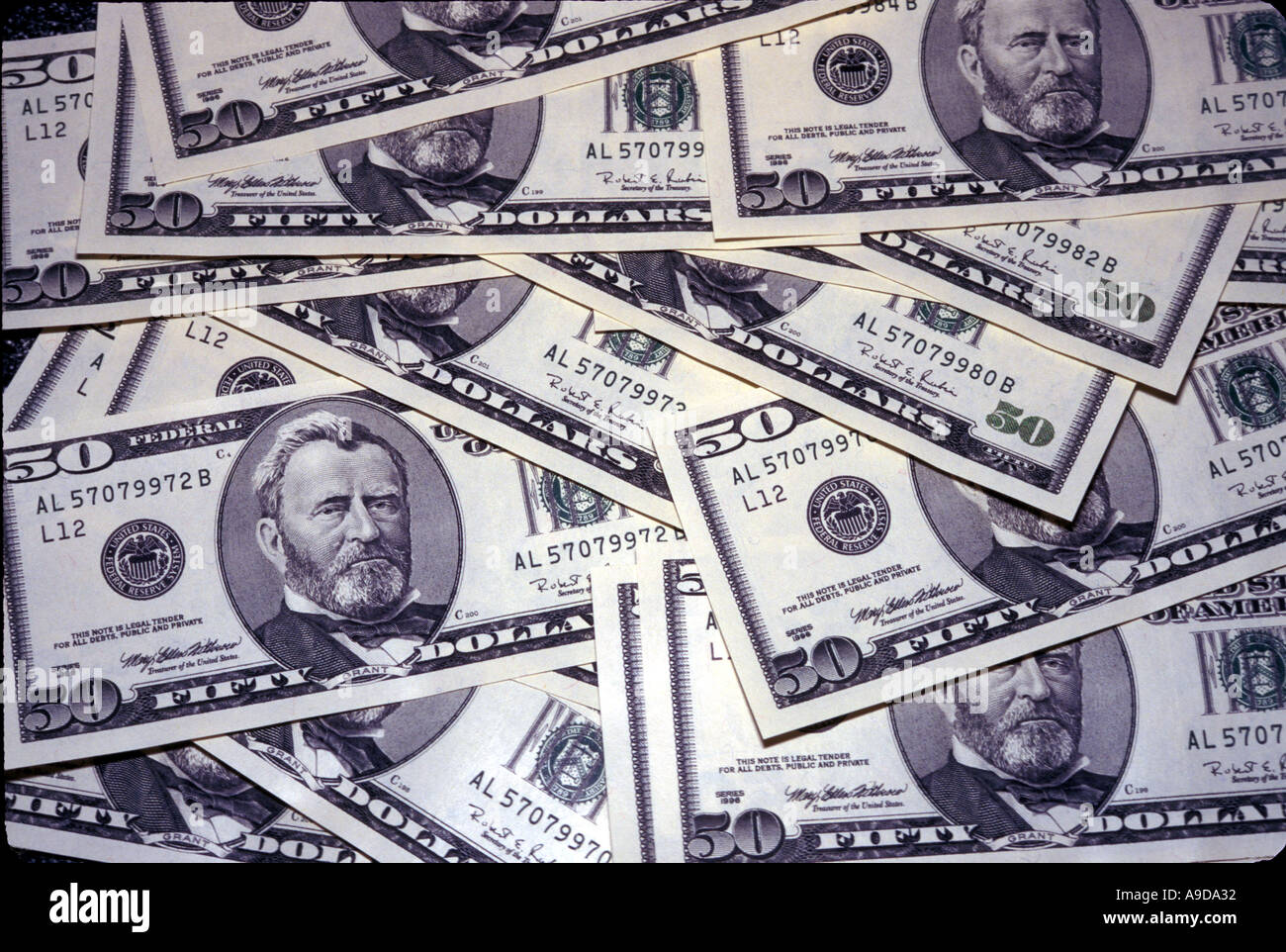 50 dollar bill hi-res stock photography and images - Alamy