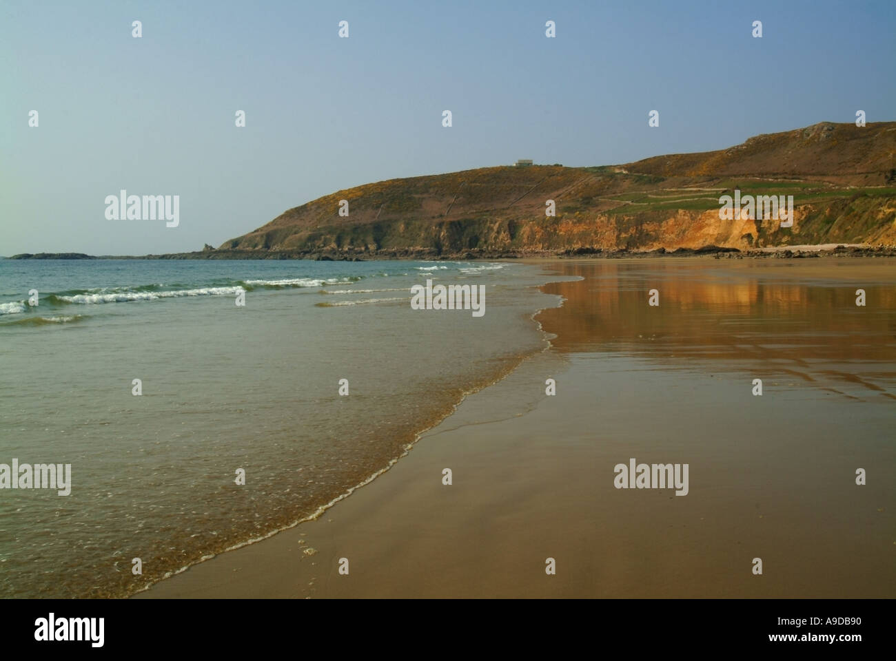 france normandy manche cotentin peninsula beach cap hague Stock Photo ...